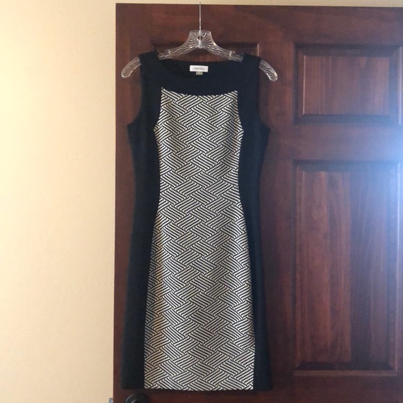 Calvin Klein | Dresses | Calvin Klein Pattern Midi Dress | Poshmark